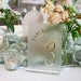 3D FROSTED PERSPEX Table Numbers- Perspex- Acrylic- Perspex Table ...