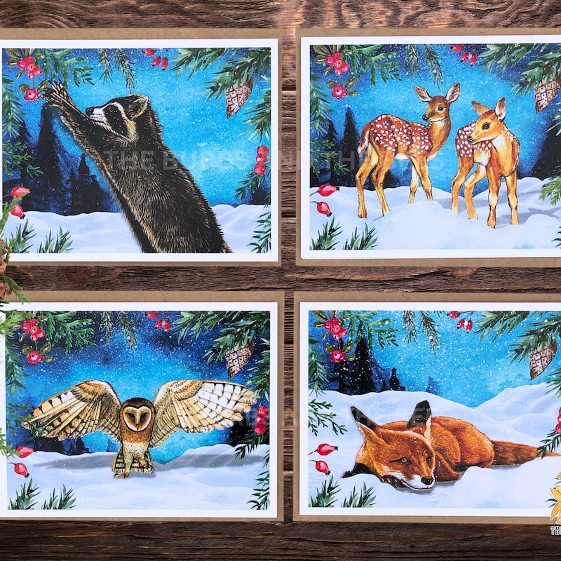 Woodland Holiday - Etsy