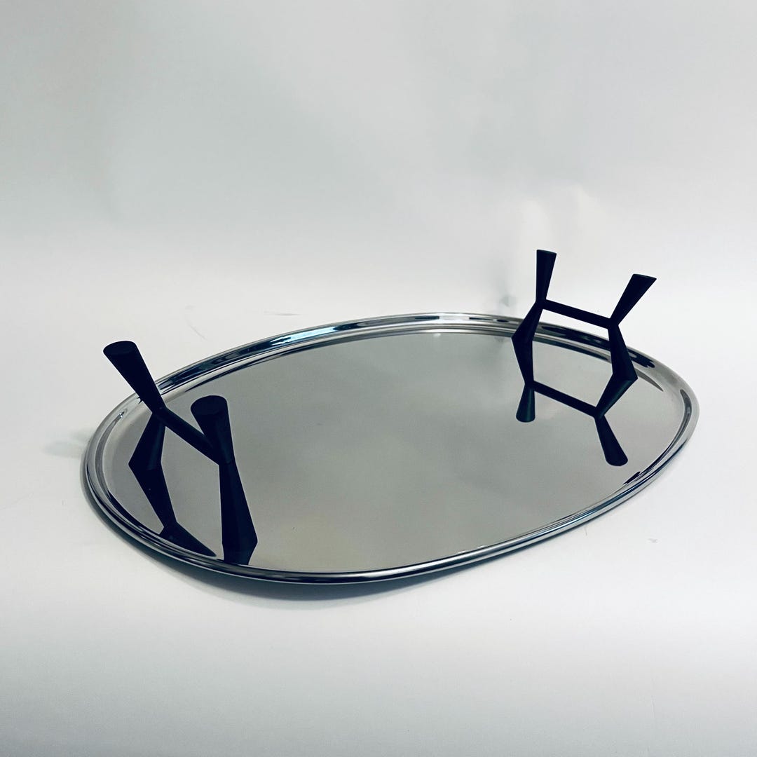 Cricket Oval Serving Tray/centerpiece Carla Ceccariglia, Alessi, Italy ...