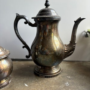 Beautiful Tipping Teapot , Sugar Dish and Traditional Teapot Trademark ...