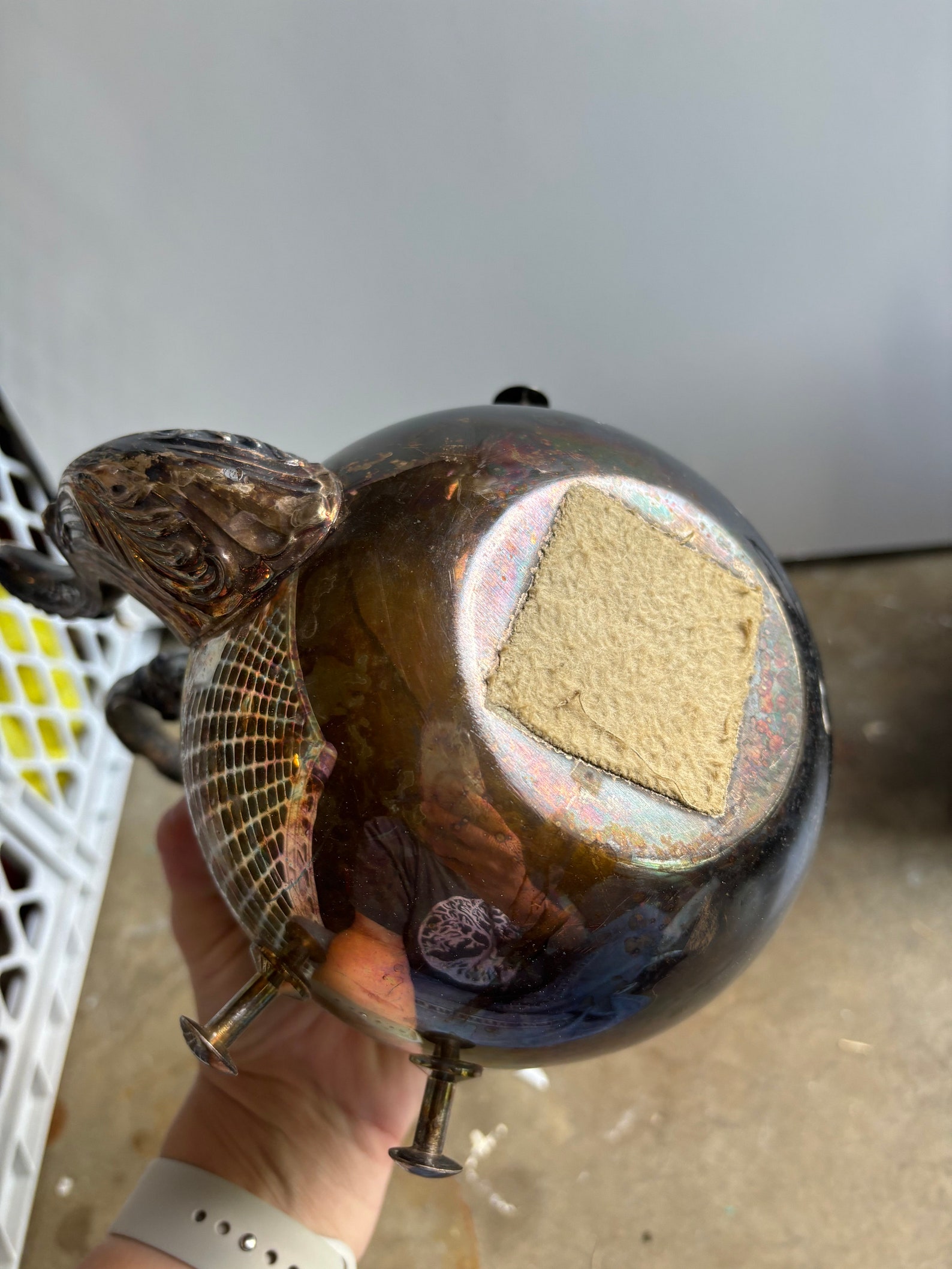 Beautiful Tipping Teapot , Sugar Dish and Traditional Teapot Trademark ...