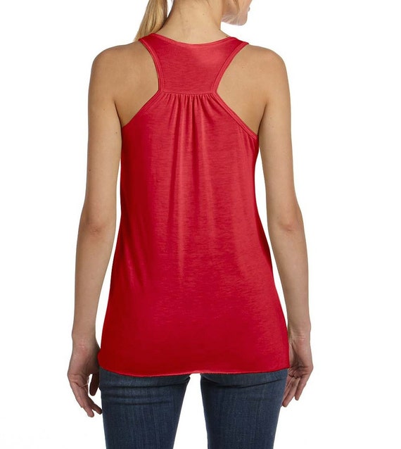 WOMENS Minnie Mouse Bow Loose Racerback Tank Top Disney Trip | Etsy