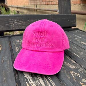 Cool but Dramatic Embroidered Hats Dad Hats Cotton Twill Hats Your Logo ...