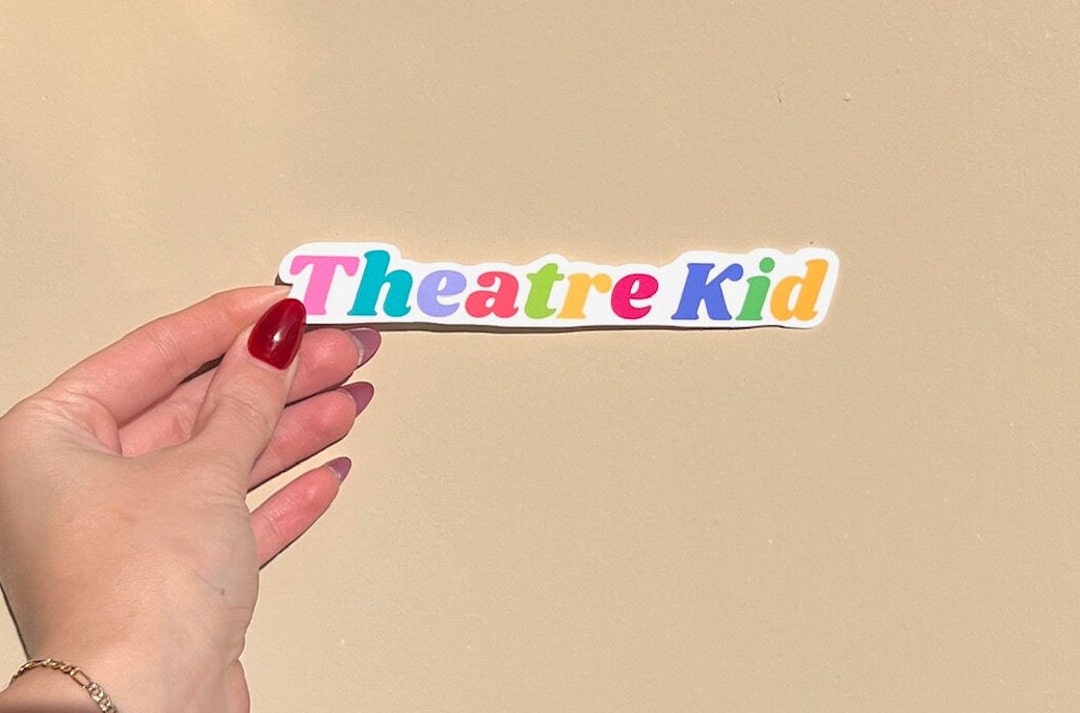 Theatre Kid Sticker - Etsy