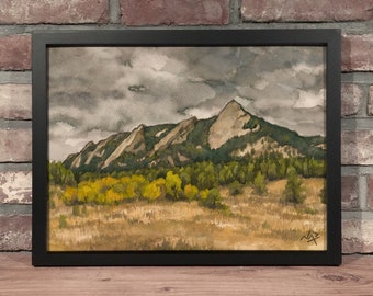 Boulder Flatirons - Etsy