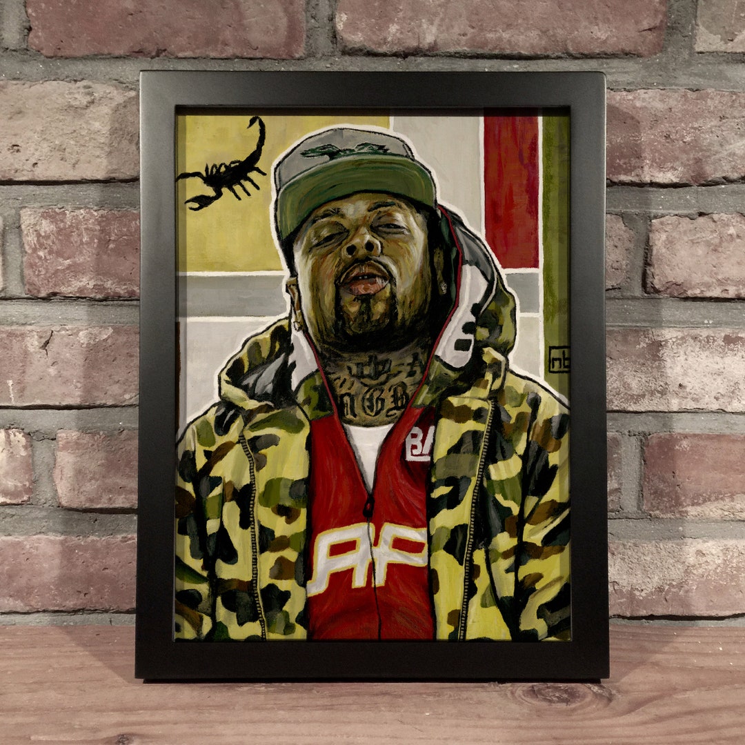 WESTSIDE GUNN // Oil Painting Art Print - Etsy