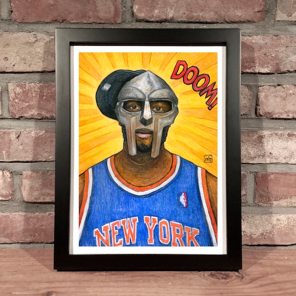 Mf Doom Painting - Etsy
