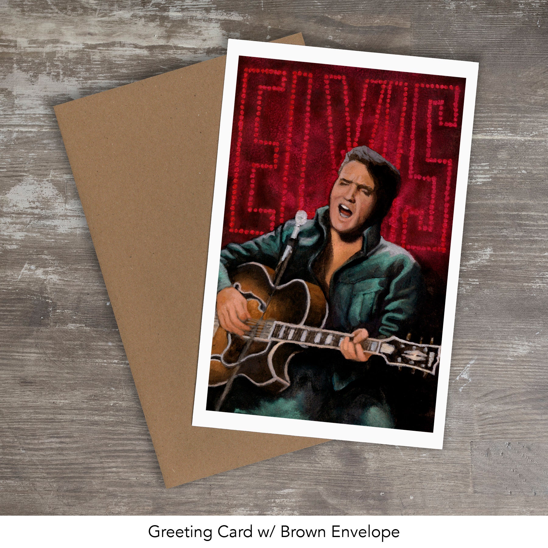 ELVIS PRESLEY // Watercolor Painting - Art Print - Etsy