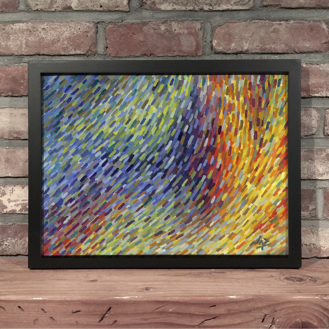 ABSTRACT COLOR WASH // Oil Painting - Art Print - Etsy
