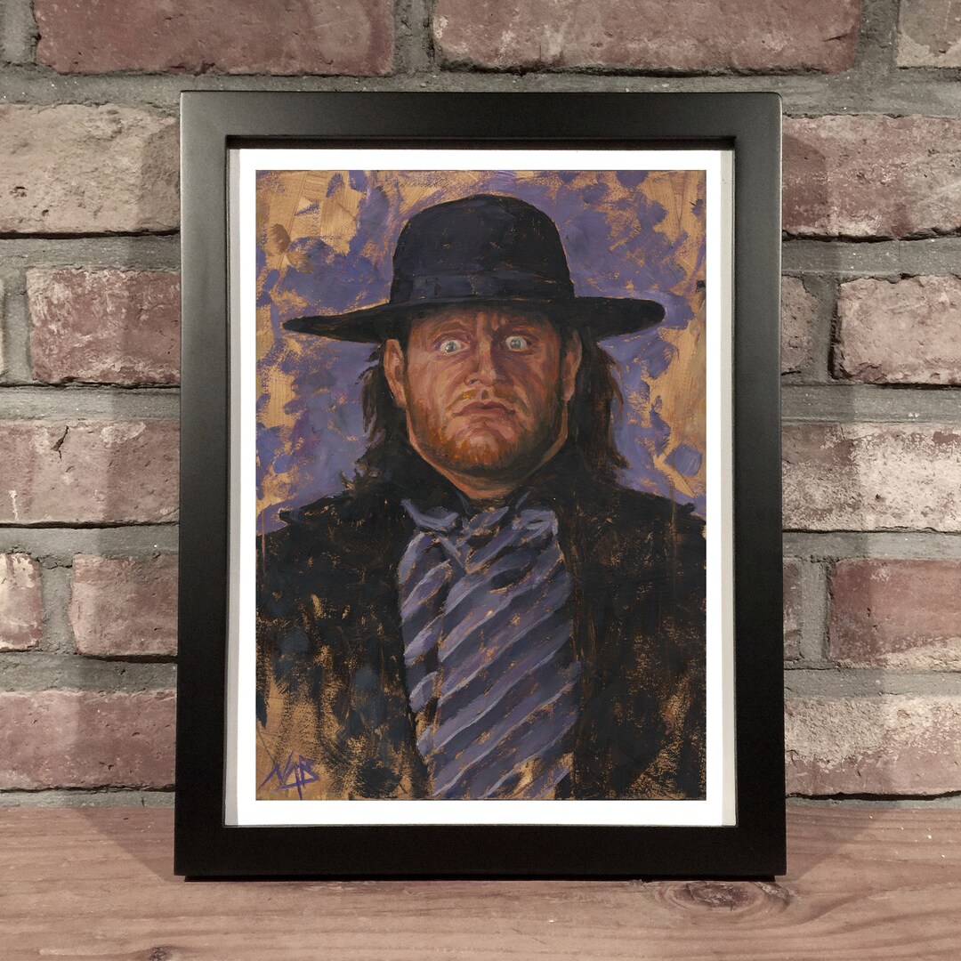 THE UNDERTAKER // Oil Painting - Art Print - Etsy