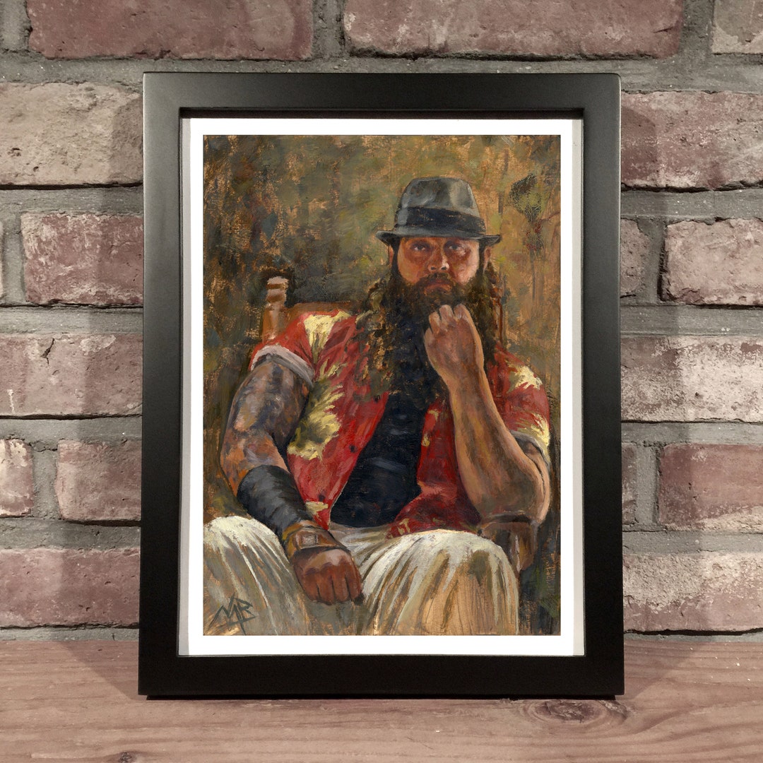BRAY WYATT // Oil Painting - Art Print - Etsy