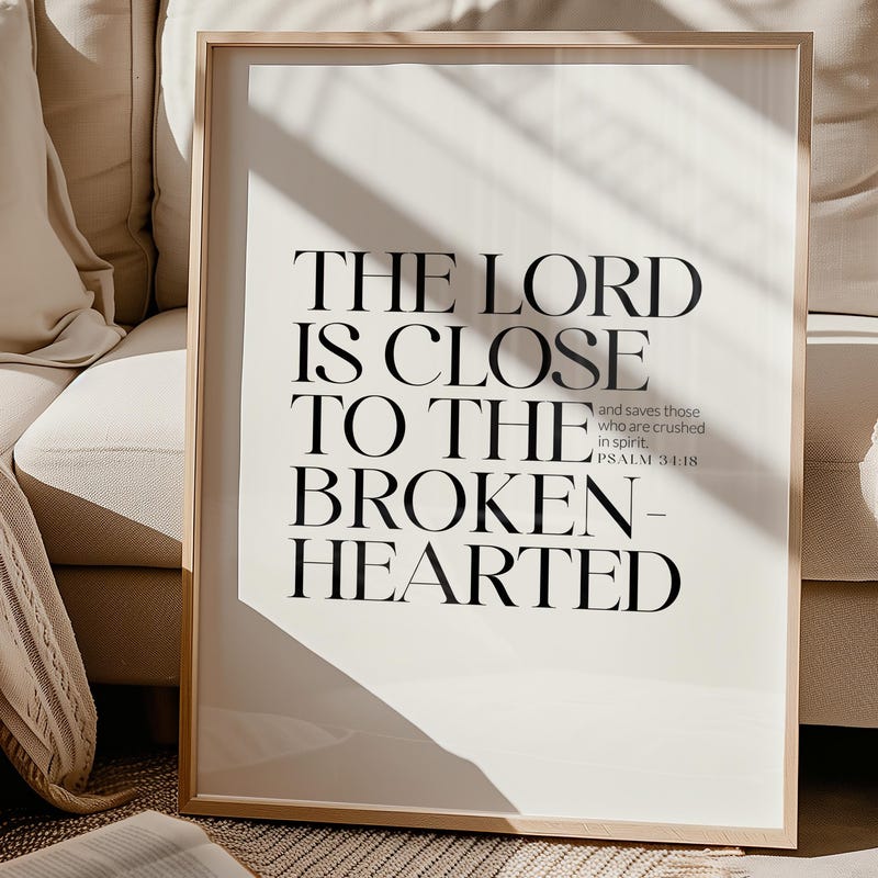 Psalm 34 20 - Etsy