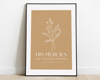 His Mercies Are New - Etsy