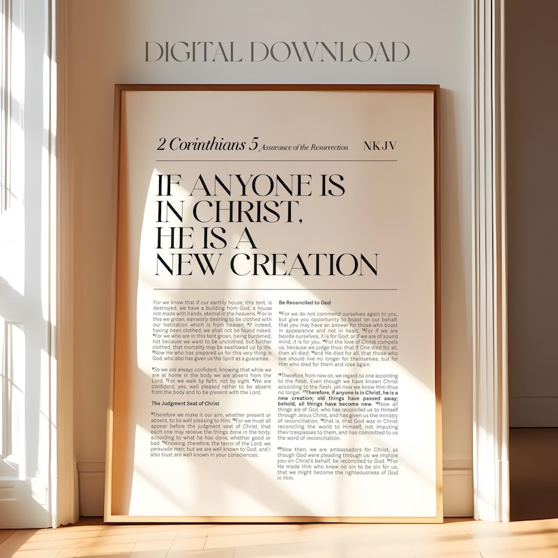 2 Corinthians - Etsy