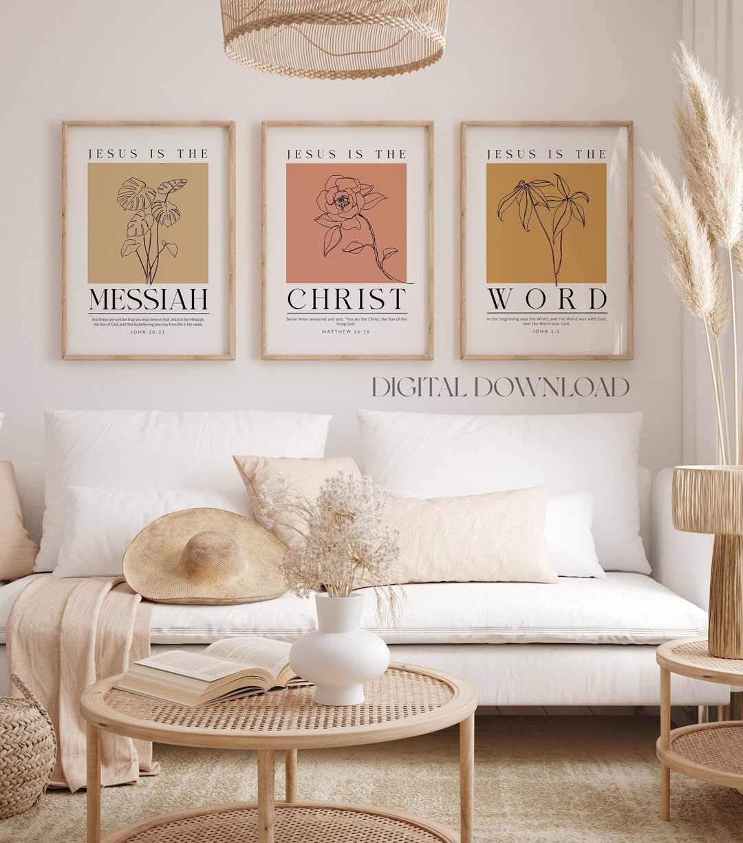 Names of Jesus Set of 3 Downloadable Poster Jesus Christ - Etsy