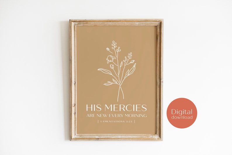 Set of 12 Boho Christian Printable Wall Art Designs, Instant Download ...