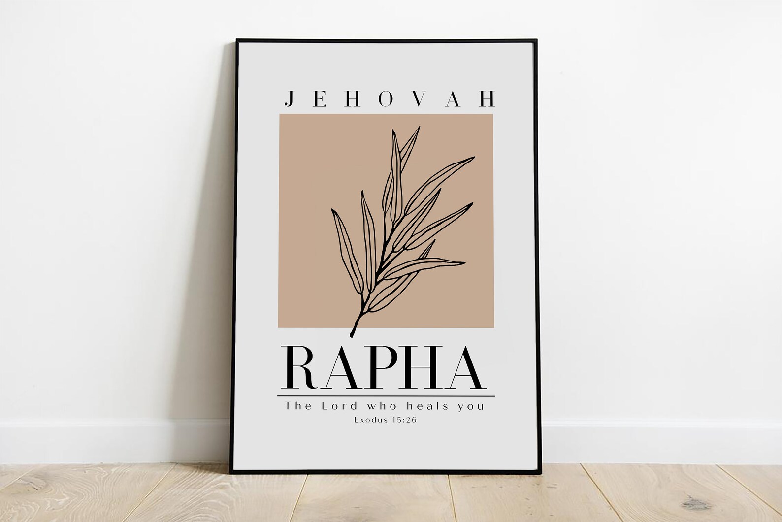 Set of 6 Christian Printable Wall Art Jehovah Jireh Rapha - Etsy