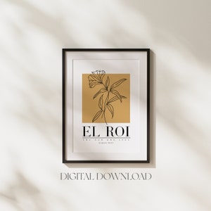 El Roi Floral Bible Verse Print, Christian Home Decor (digital Download ...