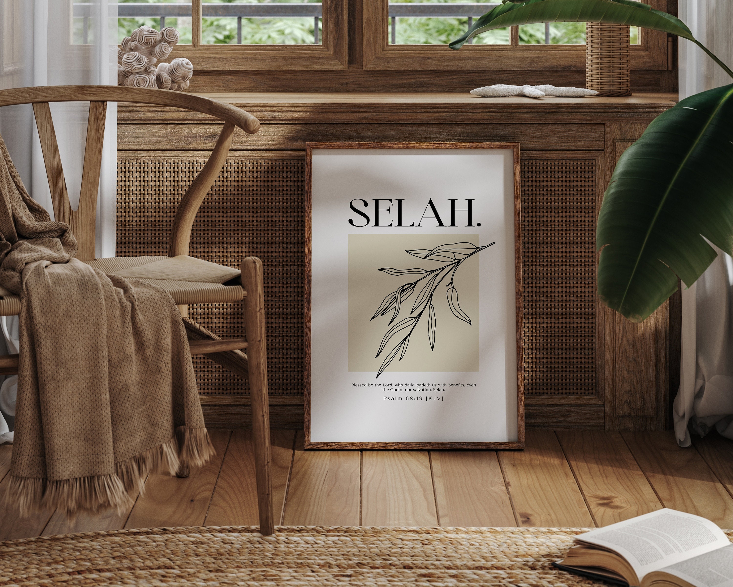 Selah Hebrew Definition Print, Christian Wall Art (digital Download) - Etsy