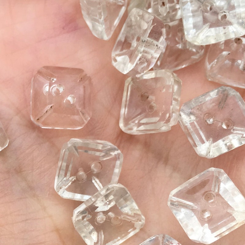 Glass Buttons - Etsy