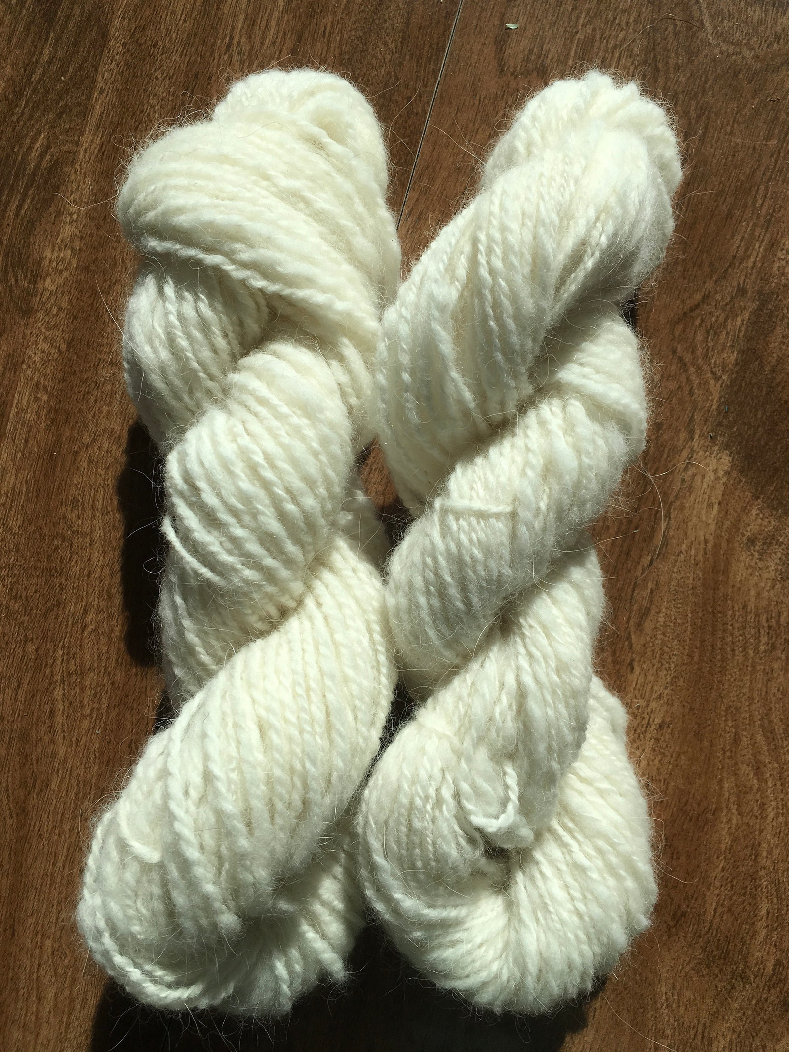 Hand Spun Dog Fur and Merino Wool Yarn Knitting Crocheting Weaving ...