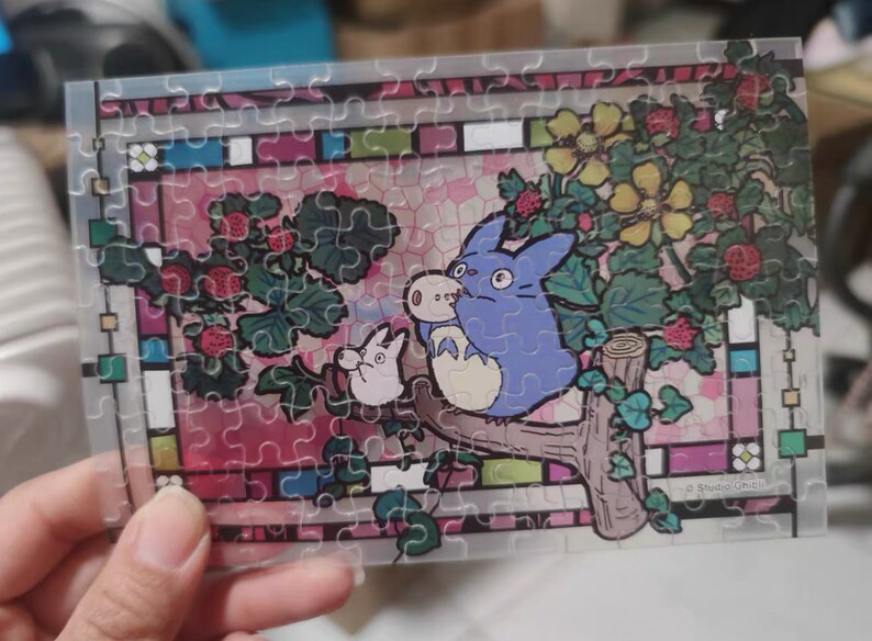 My Neighbor Totoro Crystal Jigsaw Puzzle 126 Pieces size - Etsy