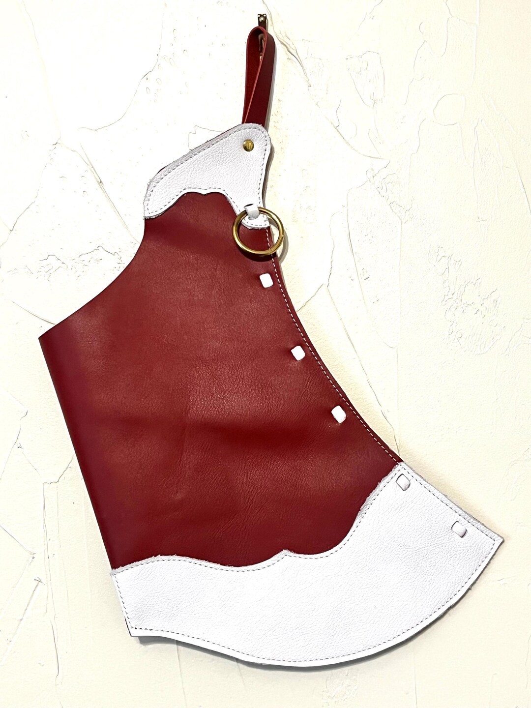 Christmas Stocking Arizona Bell Leggins Chaps Cowboy Stocking - Etsy