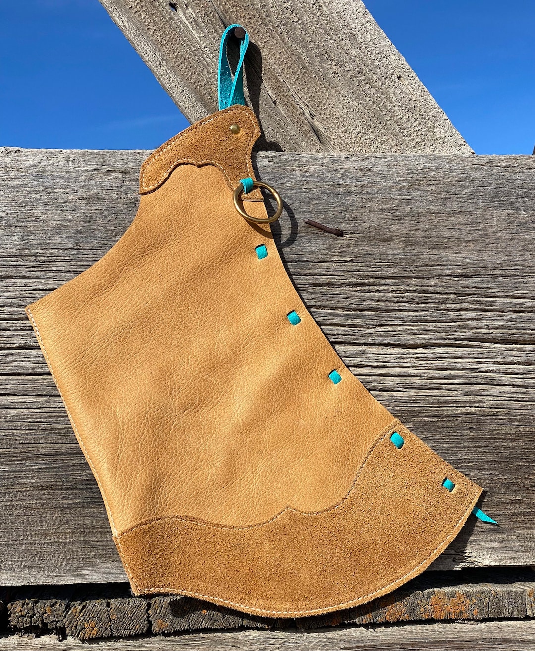 Arizona Bell Christmas Stocking Leggins Chaps Cowboy Stocking - Etsy