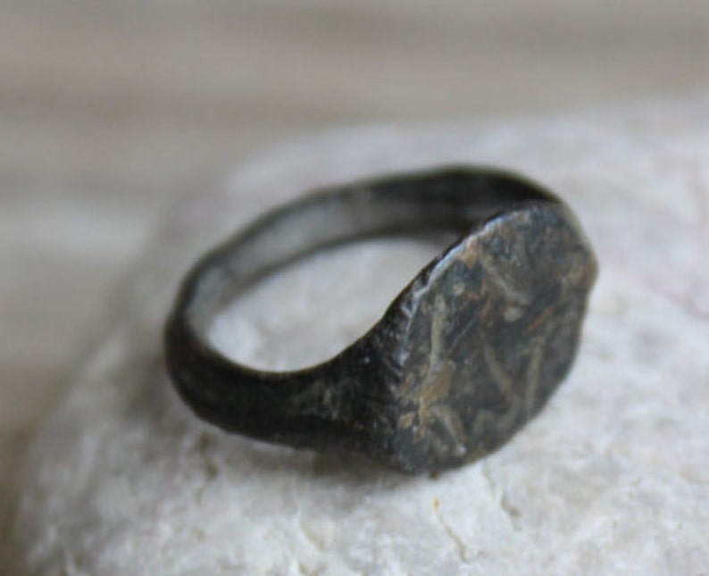 Ancient Medieval Ring 13 Mm US 1 Medieval Jewelry Ancient - Etsy