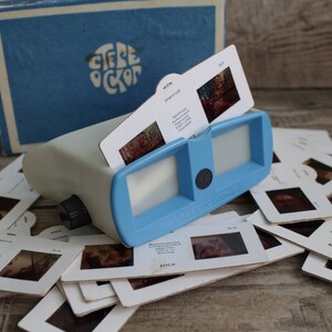Vintage Stereoscope 3, Vintage 3D Viewer, Portable Slide Viewer, Slide ...