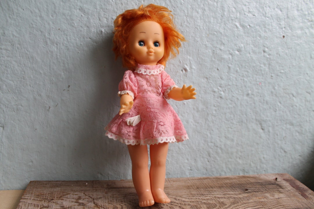 Doll Baby in Original Clothes - 14" (350 Mm) - Vintage Collectible Doll ...