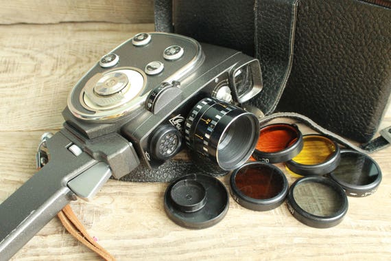 Retro Camera / Vintage Soviet Movie Camera Zenit Quarz 2M / | Etsy
