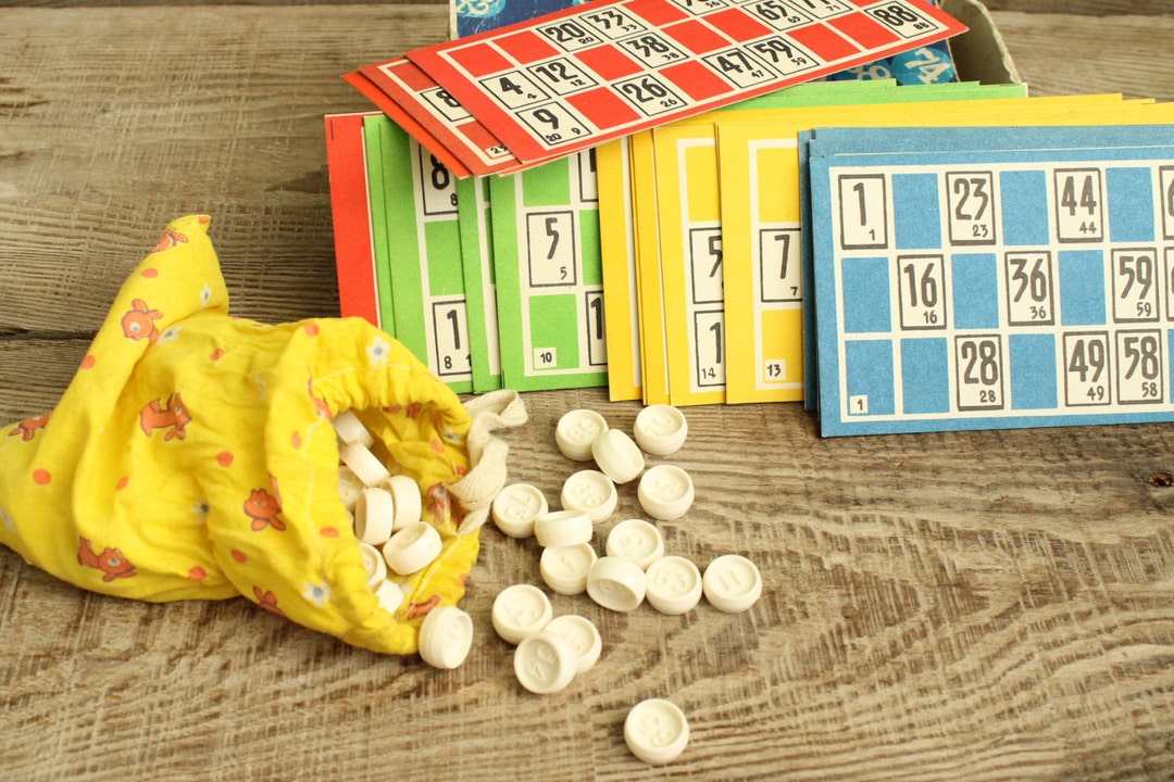 Vintage Soviet Era Loto / Bingo Game, With Plastic Barrels, Full Set ...