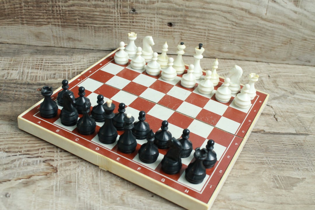Road Chess With Magnets / Vintage Soviet Era USSR Chess Set / Soviet ...