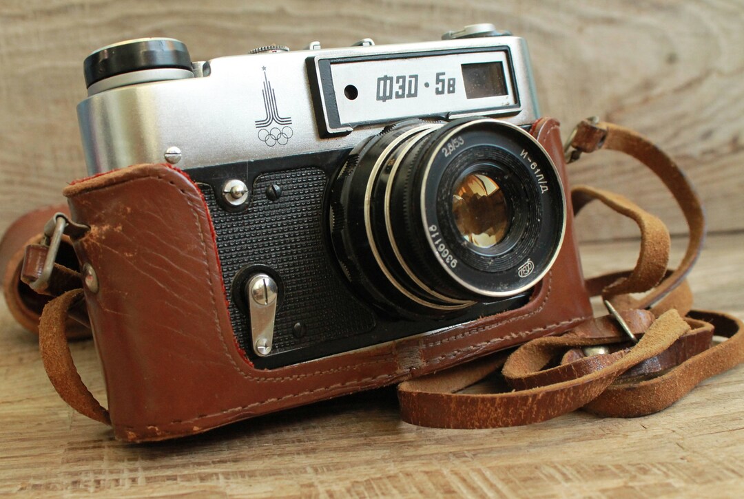 Rare Camera Vintage Collectible Camera Old Vintage Soviet Camera Fed-5b ...