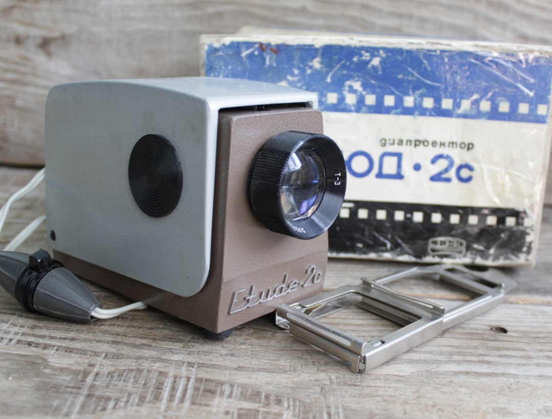 Vintage Slide Projector, Filmstrip Projector Etud, Vintage Filmstrips ...