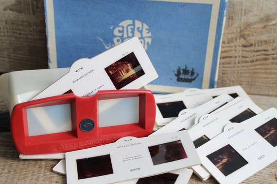 Vintage Stereoscope 3 Vintage 3D Viewer Portable Slide - Etsy