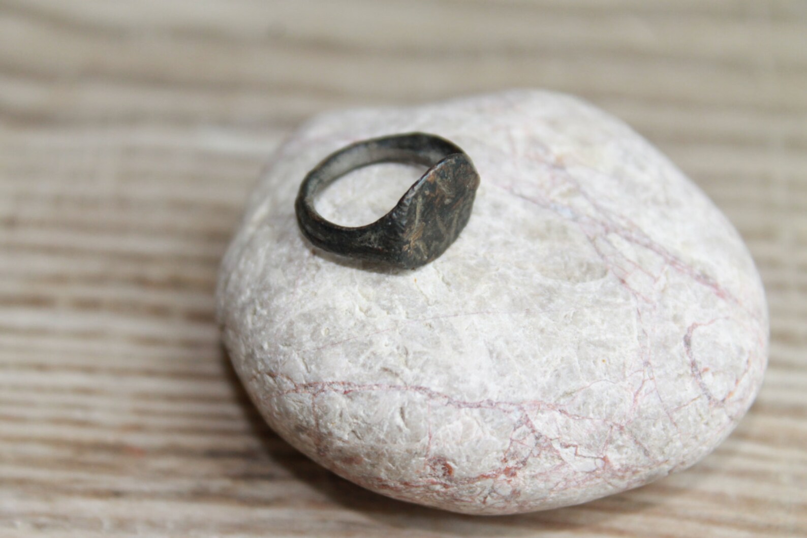 Ring jewelry rusty antique ring ... from an archaeological dig | Etsy