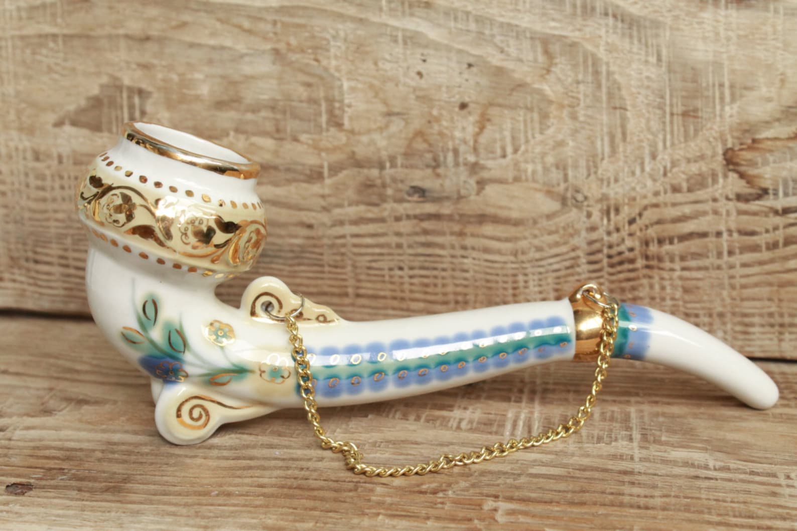 Smoking Bowl Smoking Pipe Porcelain Tobacco Pipe / Glass | Etsy