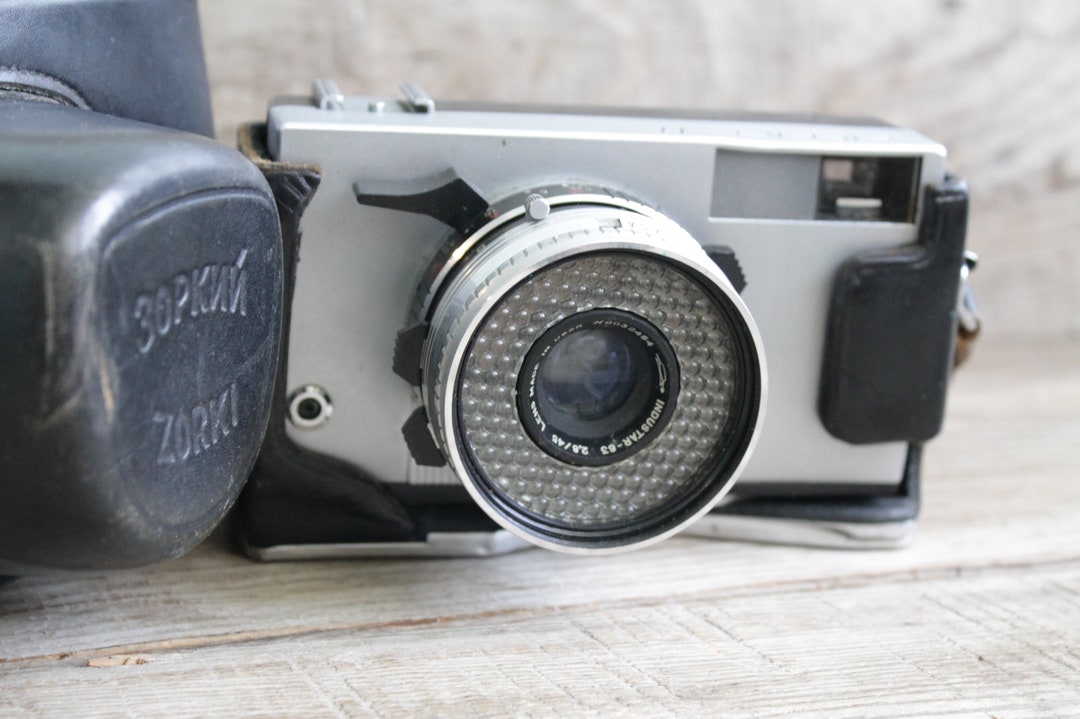 Old Vintage Soviet Camera Zorki 11 With Lens Industar 63, Vintage Rare ...