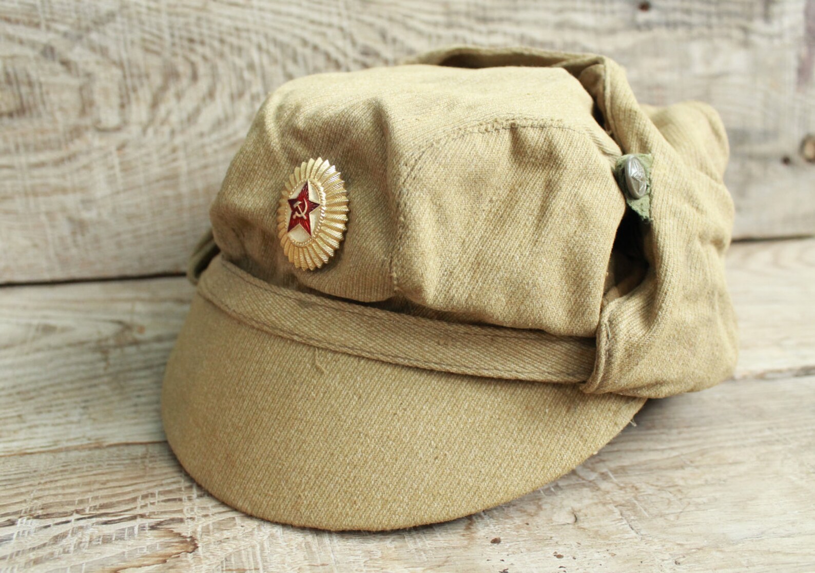 Vintage Soviet Army Soldier's Forage-cap Military Hat Cap - Etsy