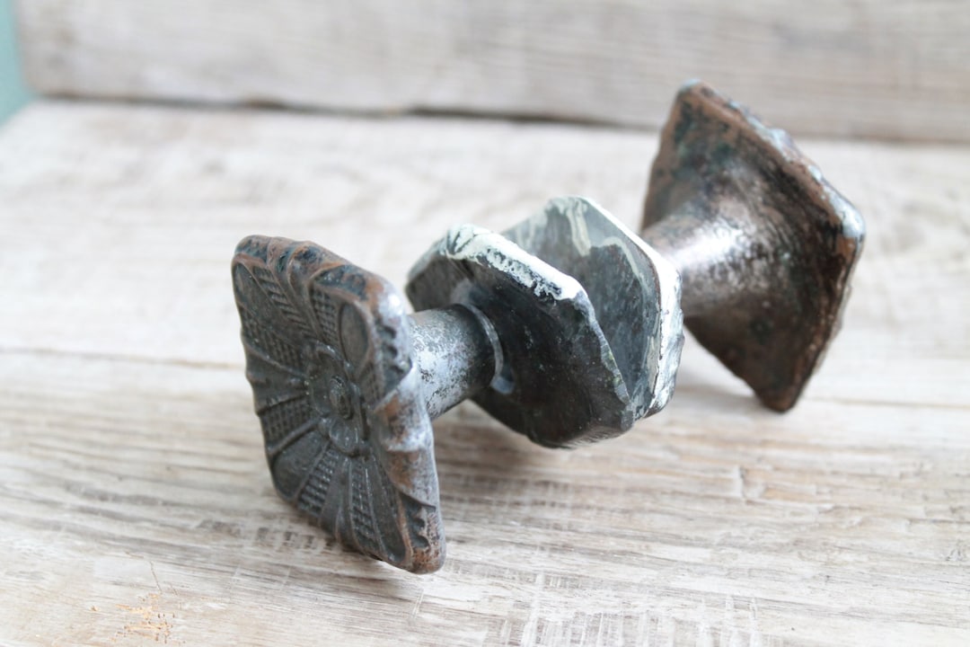Retro Door Knob, Rustic Metal Door Knobs, Door Hardware, Vintage Knob ...