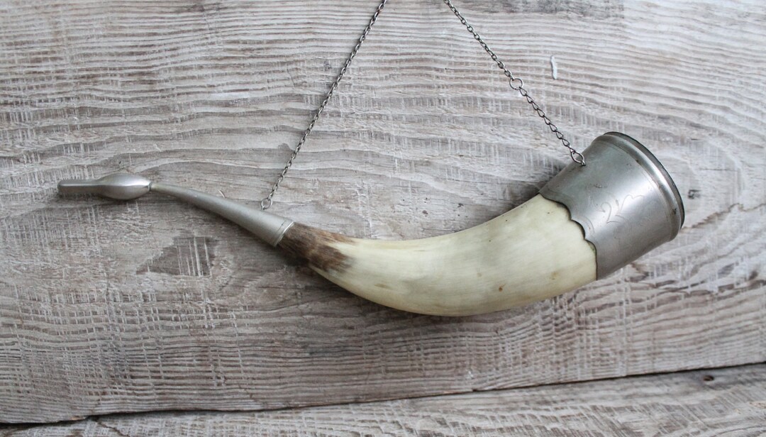 Viking Drinking Horn Cornucopia Wall Hanging Celtic Horn - Etsy