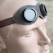 Steampunk Goggles With Dark Eye Caps Vintage Glasses / Small Size ...