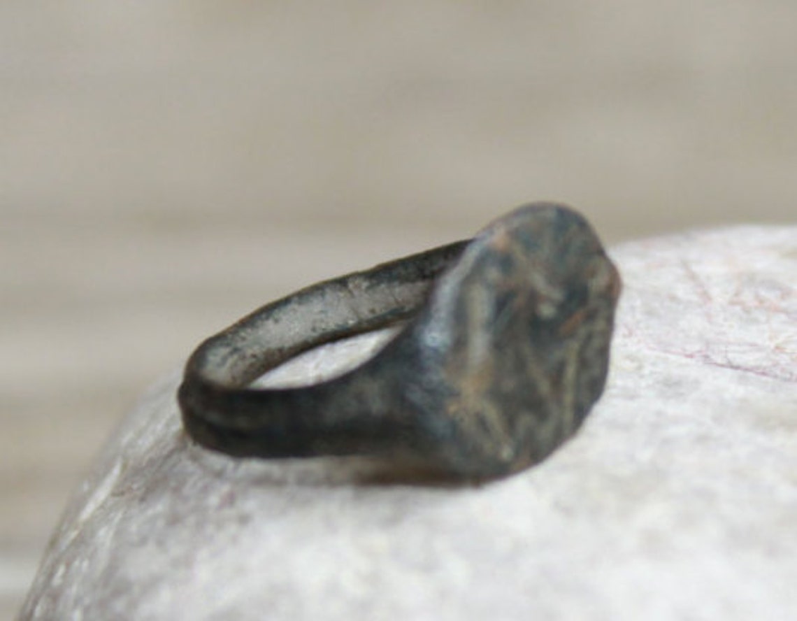 Ancient Medieval Ring 13 Mm US 1 Medieval Jewelry Ancient - Etsy