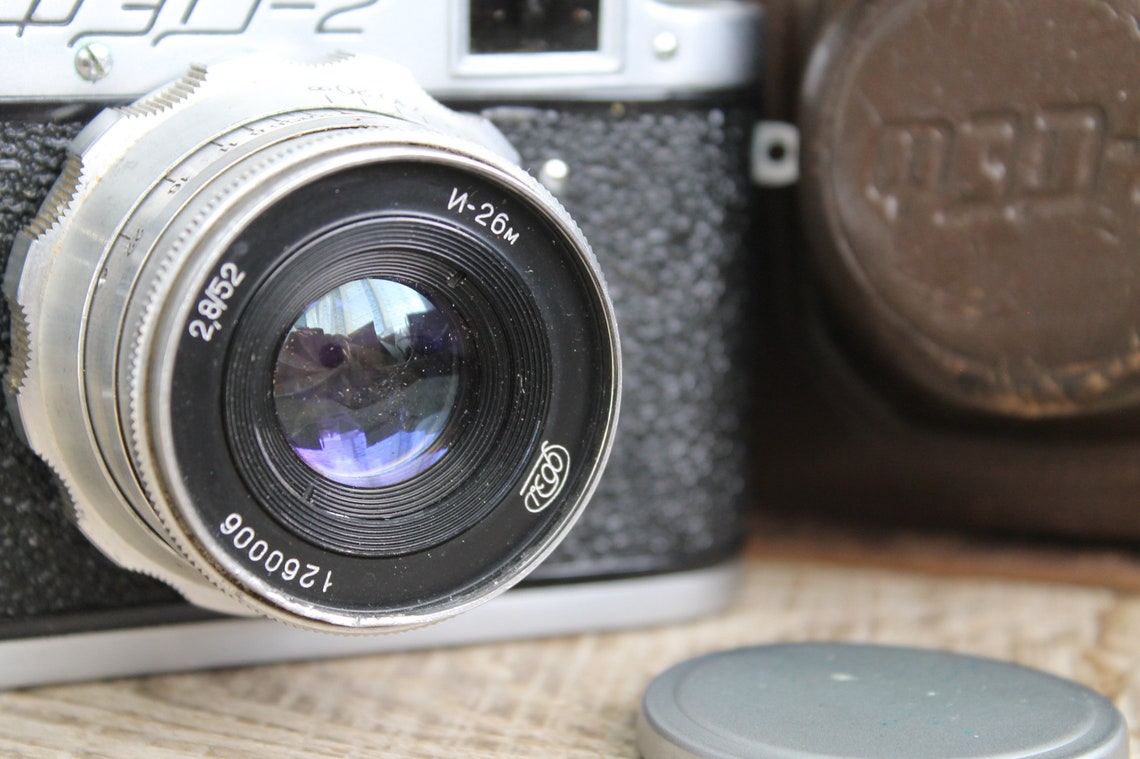 Genuine Retro Camera FED 2 With Lens Industar 26 M / Vintage - Etsy