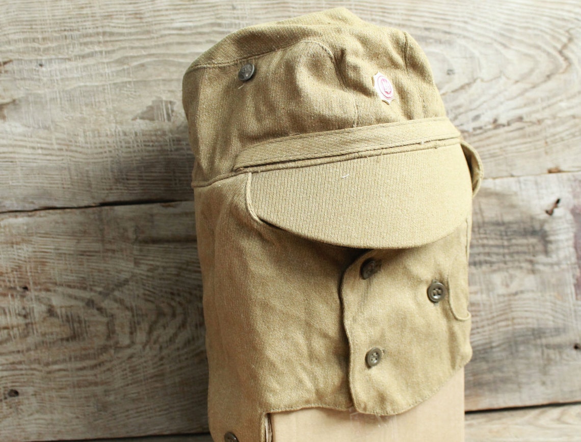 Vintage Soviet Army Soldier's Forage-cap Military Hat Cap - Etsy