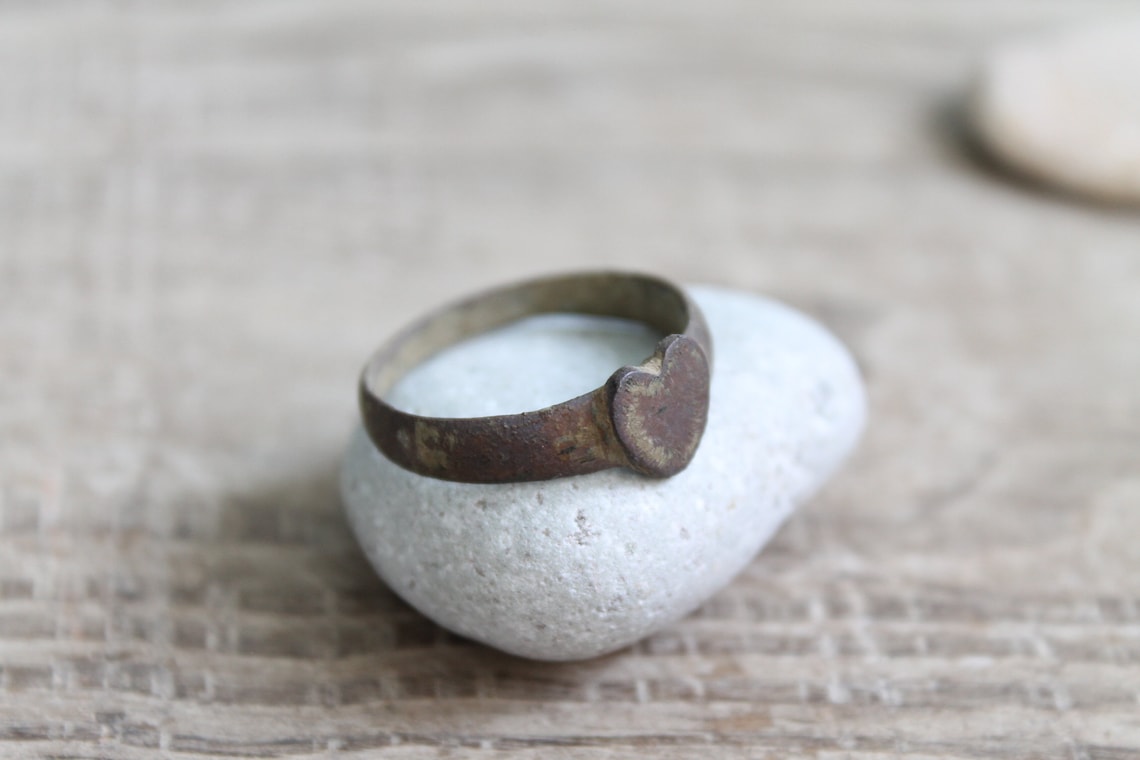 Rusty Ring ... Antique Ring ... 20 Mm 10 T ... - Etsy