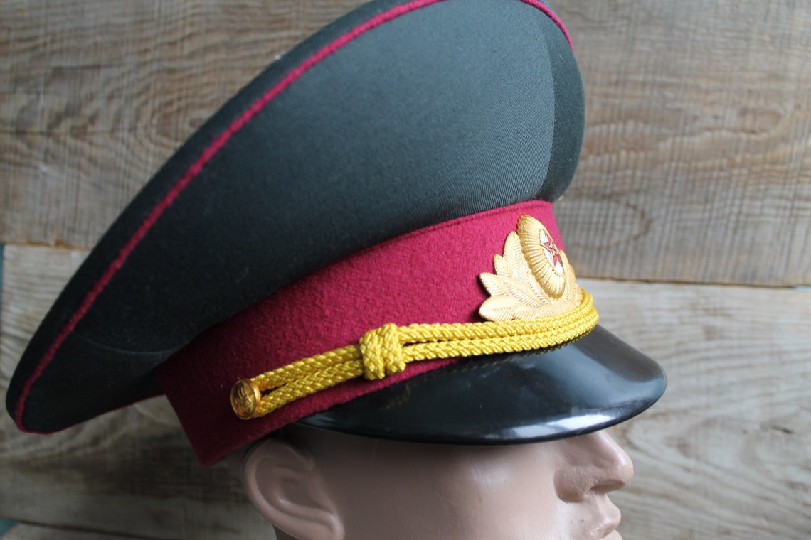 Vintage Soviet Army Cap Size 56 / 7 / S / Soviet - Etsy