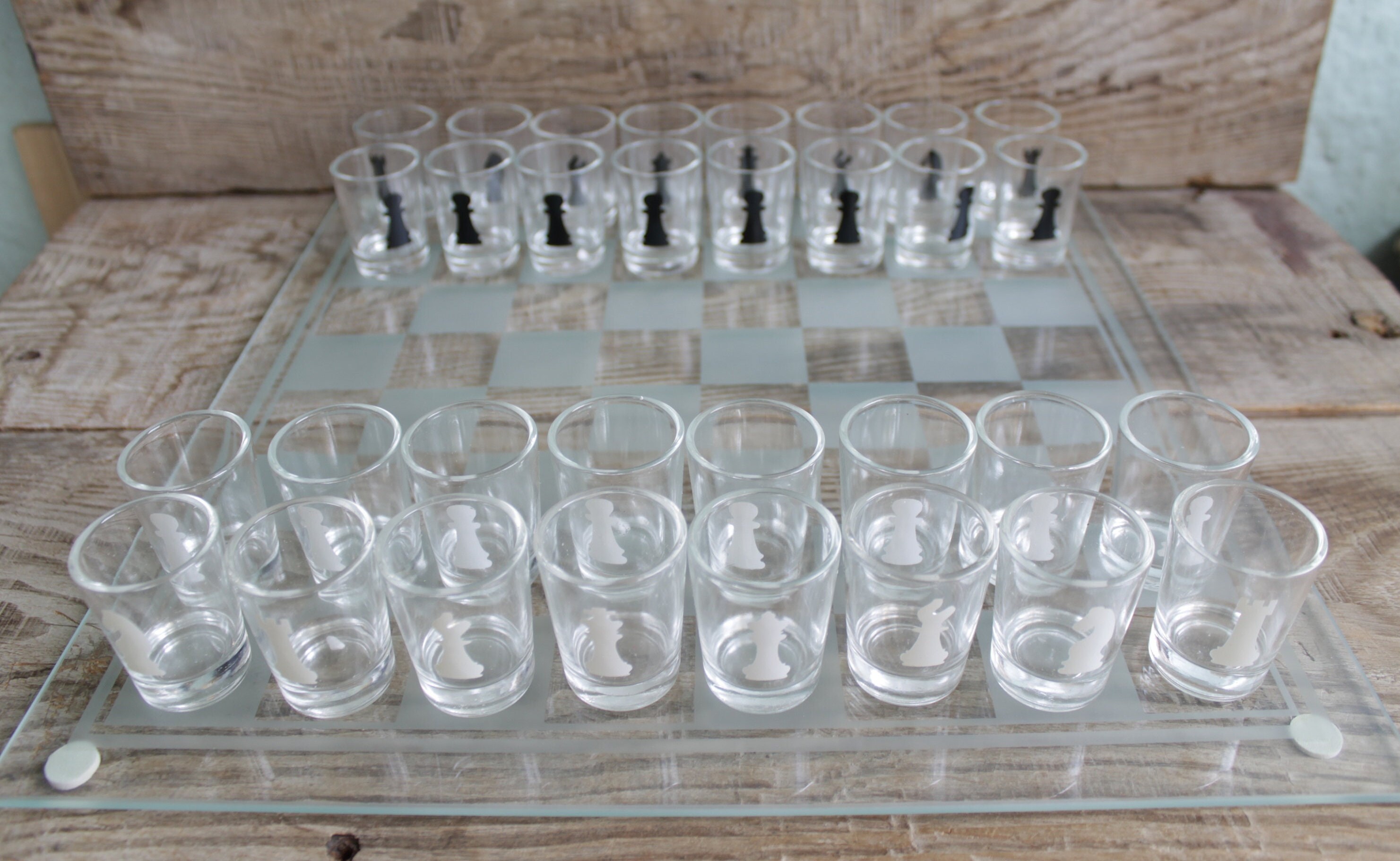 Shot Glass Chess Set